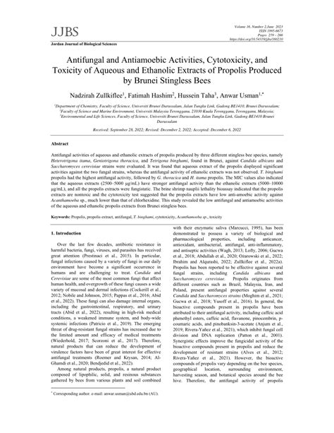 Pdf Antifungal And Antiamoebic Activities Cytotoxicity And Toxicity