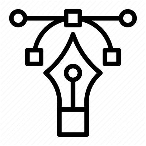 Website Ui Ux Vector Pentool Illustration Draw Icon Download On Iconfinder