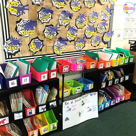 Kindergarten Class Classroom Library