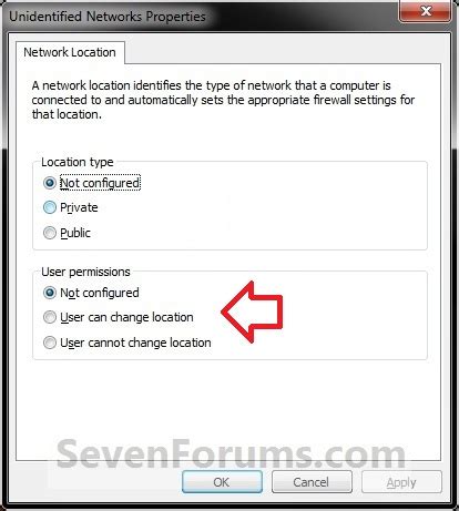 Network Location Enable Or Disable Change Tutorials