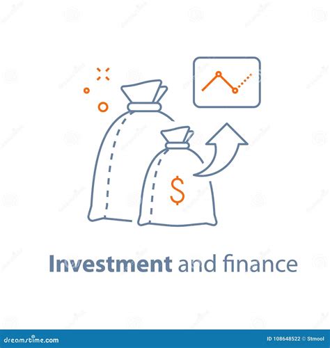 Asset Evaluation Line Icons Collection Valuation Metrics Estimation