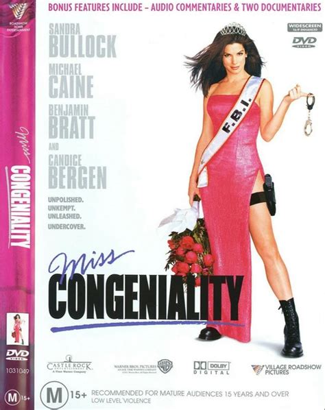 Miss Congeniality Dvd Region 4 Sandra Bullock 895 Picclick Au