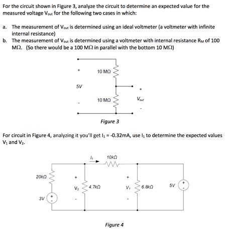 Solved For The Circuit Shown In Figure3 Analyze The Circuit