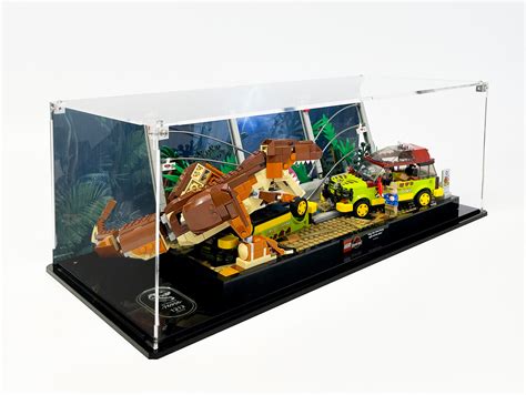 BrixboxDisplay Case For LEGO T Rex Breakout Brixbox