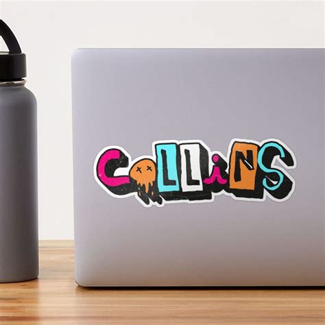 Collins Custom Text Birthday Name Sticker For Sale By Danylo Mikhnievych In 2023 Name