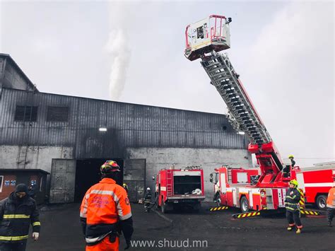 Гал түймэр унтраах тактикийн сургуулилт болов