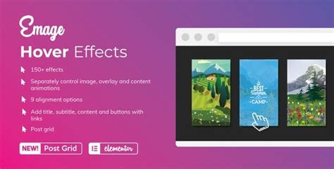 Emage Image Hover Effects For Elementor GPLAtom