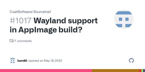 Wayland Support In Appimage Build Issue Coatisoftware