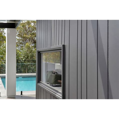 Weathergroove Cladding Sheet Fusion Natural 3660 X 1196mm Mixed Groove Spacing Placemakers Nz