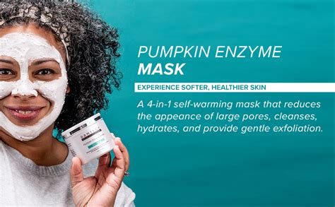 Drmtlgy Pumpkin Enzyme Face Mask With Jojoba Beads Gentle