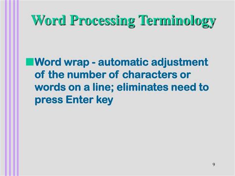 Ppt Word Processing Part I Powerpoint Presentation Free Download