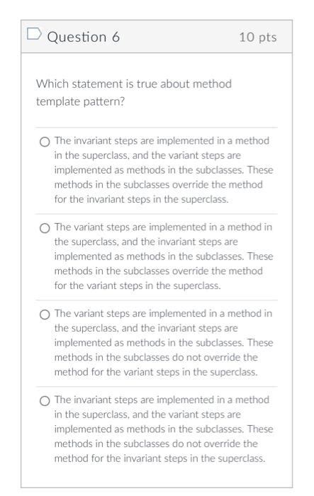 solved question 5 10 pts in which block are statements that