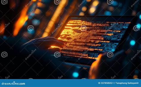 A Programmer Working Late In A Server Room Discovers A Hidden Message Within The Code