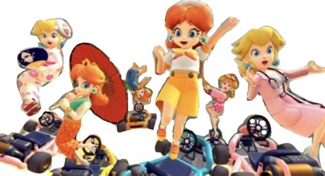 Peach And Daisy Variants 3rd Anniversary By Kirakiradolls On Deviantart