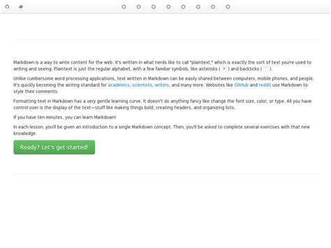 Markdown Tutorial If You Have Ten Minutes You Can Learn Markdown In Each Lesson Youll Be