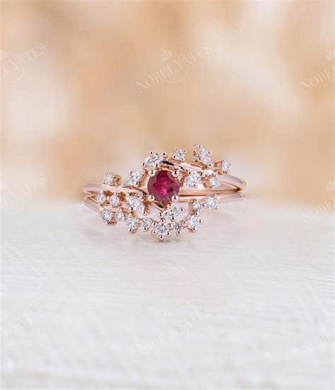 Ruby Engagement Rings