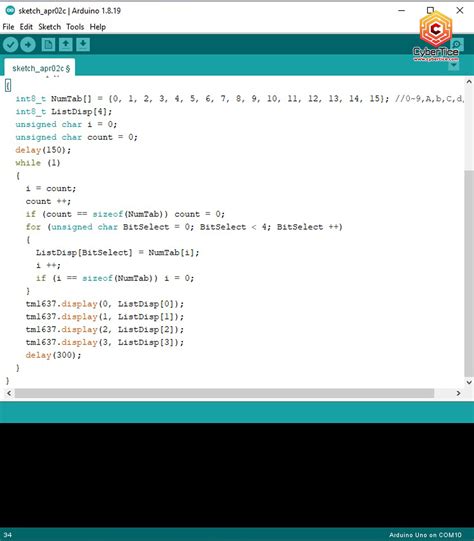 สอนใช้งาน Arduino โมดูลแสดงค่าตัวเลข 4 หลัก จุดนาฬิกา 056 Tm1637 Driver ขาย Arduino อุปกรณ์