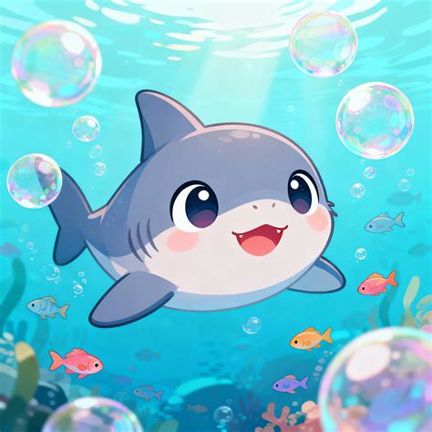 Cute Shark Drawings Gallery Ai Art