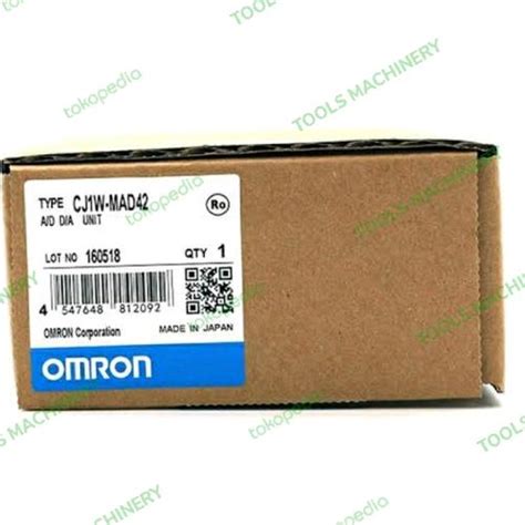 Jual Omron Plc Analog Input Output Module Cj1w Mad42 Original New Jakarta Utara Tools