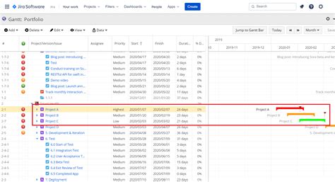 Easily Manage Your Project Portfolio With WBS Gantt Chart For Jira