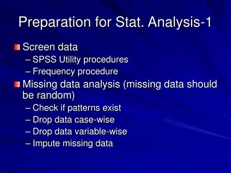 Ppt Multivariate Data Analysis Using Spss Powerpoint Presentation