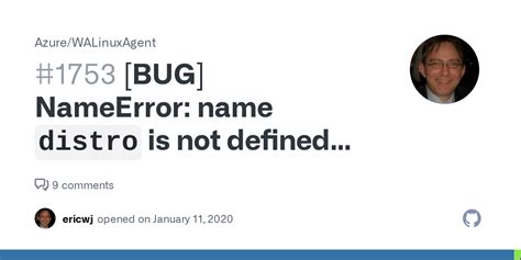 [bug] nameerror name `distro` is not defined on alpine 3 11 · issue