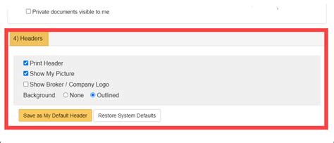 Set Default Print Settings Connectmls