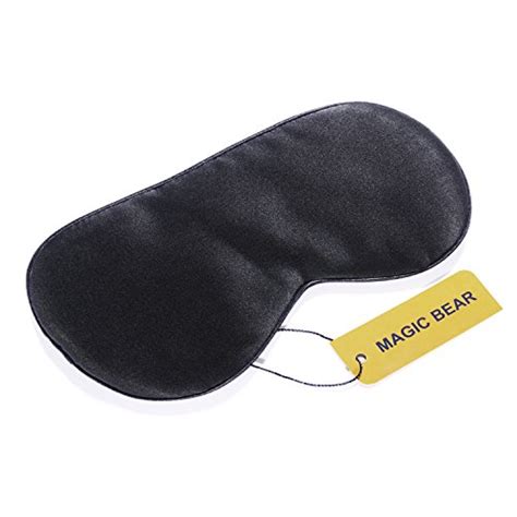 Magic Bear Luxury Silk Sleep Mask And Blindfold Super Soft And