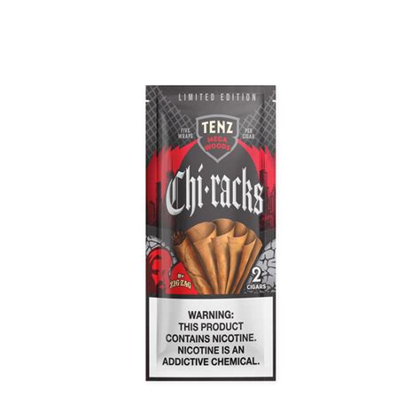 Zig Zag Tenz Natural Leaf Cigars Chi Racks Zig Zag Wraps