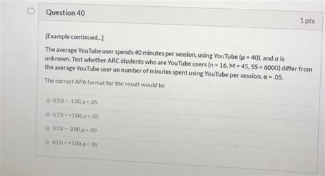 Solved D Question 35 1 Pts Example Continued The