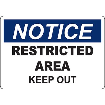 Stay Out Signs Printable