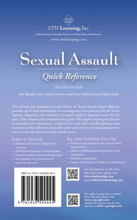 Sexual Assault Quick Reference 2E STM Learning