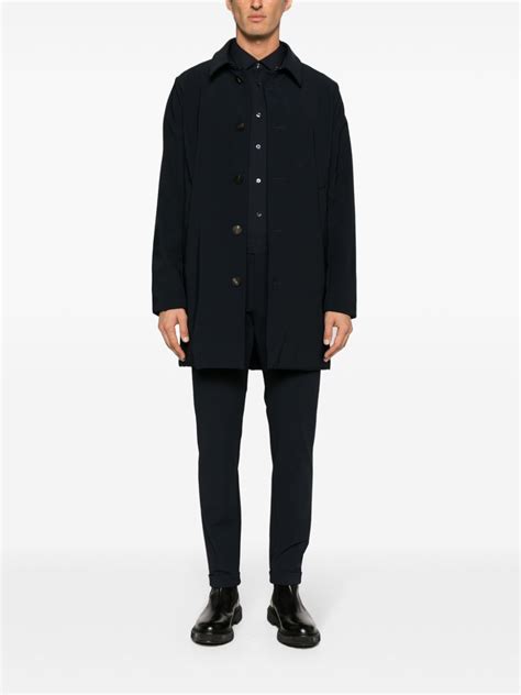 RRD Winter Thermo Single Breasted Coat Blue FARFETCH