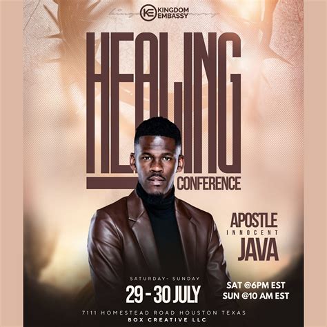 Healing Conference With Apostle Innocent Java A Innocent Java