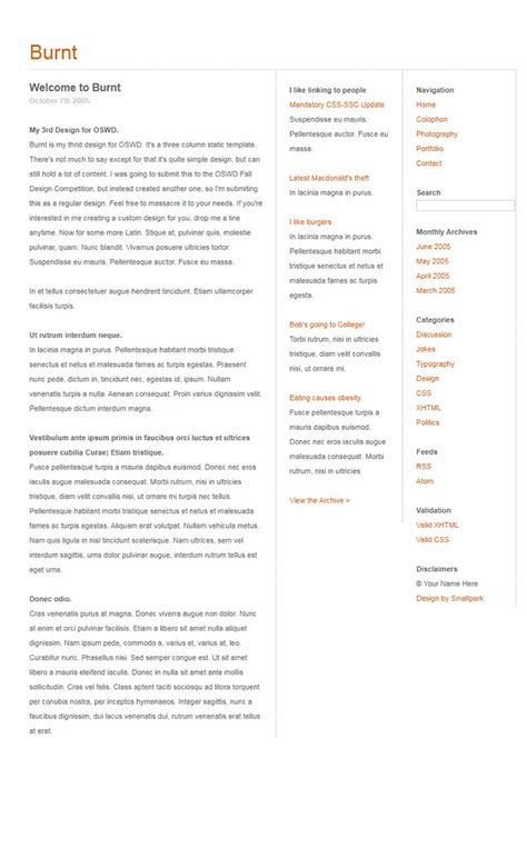 free overflow website template free website templates html5 and css