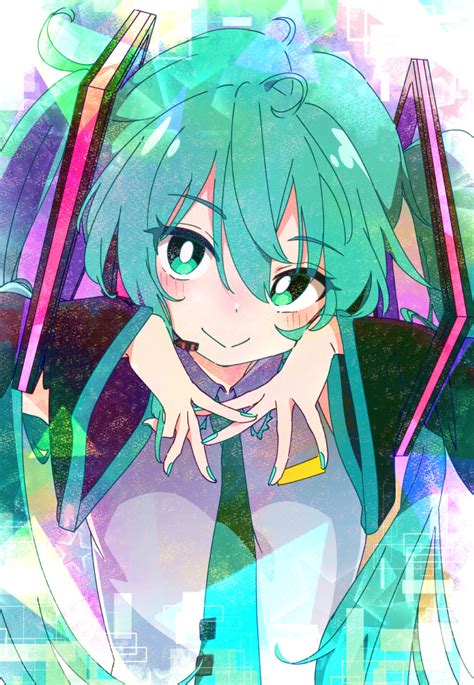 Hatsune Miku Vocaloid Drawn By Ixy Danbooru