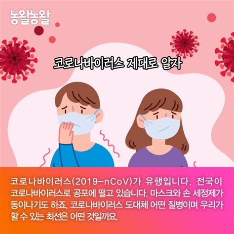 카드뉴스 코로나바이러스 제대로 알자 팜인사이트