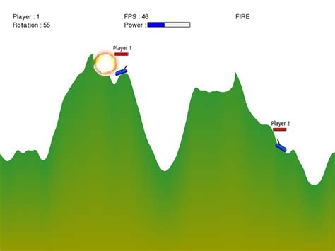 Github Amhndutanks Game A Turn Based Artillery Game With Tanks