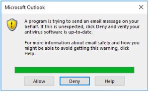 Mapi Simple Mapi And Outlook Security Telmar Computer Solutions