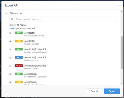 Exporter Une Définition Pour Aws Api Gateway Aide Talend Cloud Api Designer User Guide
