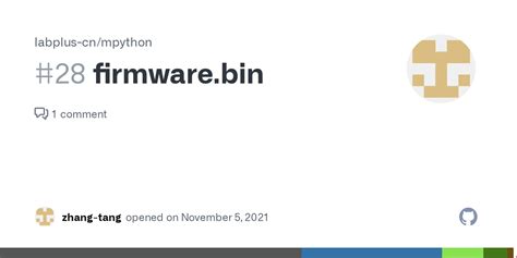 Firmwarebin · Issue 28 · Labplus Cnmpython · Github