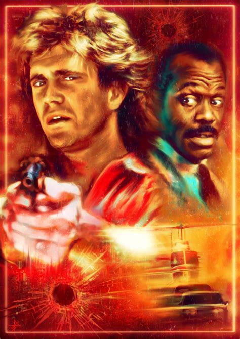 Lethal Weapon Poster By Peter Harper Lethal Weapon Poster By Peter Harper