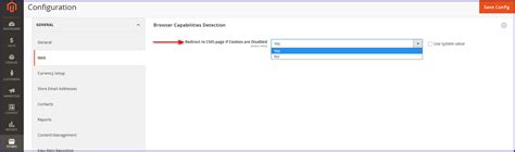 How To Redirect To Cms Page If Cookies Are Disabled In Magento 2
