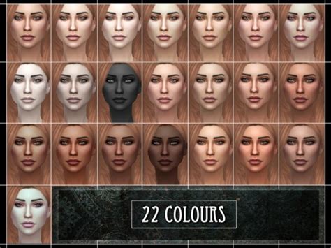 The Sims Resource R Skin 6 Female By Remus Sirion • Sims 4 Downloads