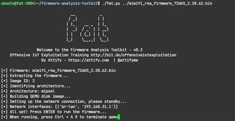 Given No Ip · Issue 83 · Attifyfirmware Analysis Toolkit · Github