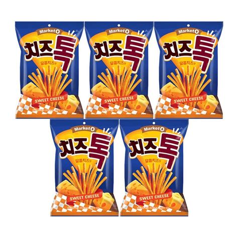 오리온 치즈톡 달콤치즈맛 107g X 5개 무료배송 홈플러스 택배배송