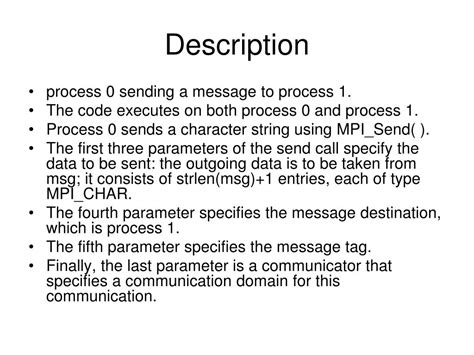 Ppt Message Passing Interface Powerpoint Presentation Free Download Id4764453