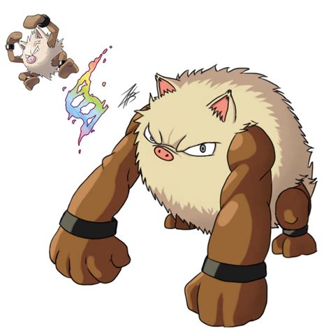 Mega Primeape Pokemon By Delamancha2 On Deviantart