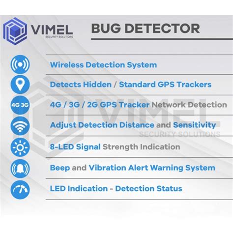Professional GPS Bug Detector Finder Spy Gadget