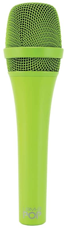 Mxl Mics Lsm 9 Pop Green Premium Dynamic Vocal Microphone Reverb